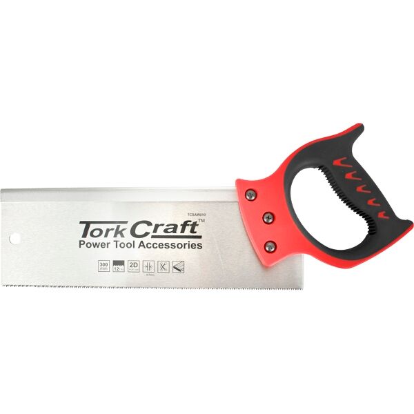 Back Saw 300Mm 12Tpi 0.7Mm Temp. Blade Abs Handle