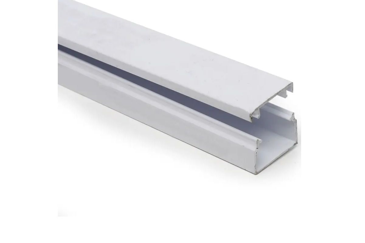 Trunking, PVC, 25mm x 16mm x 3m (3 pack) BY WOODLY | Leroy Merlin South ...
