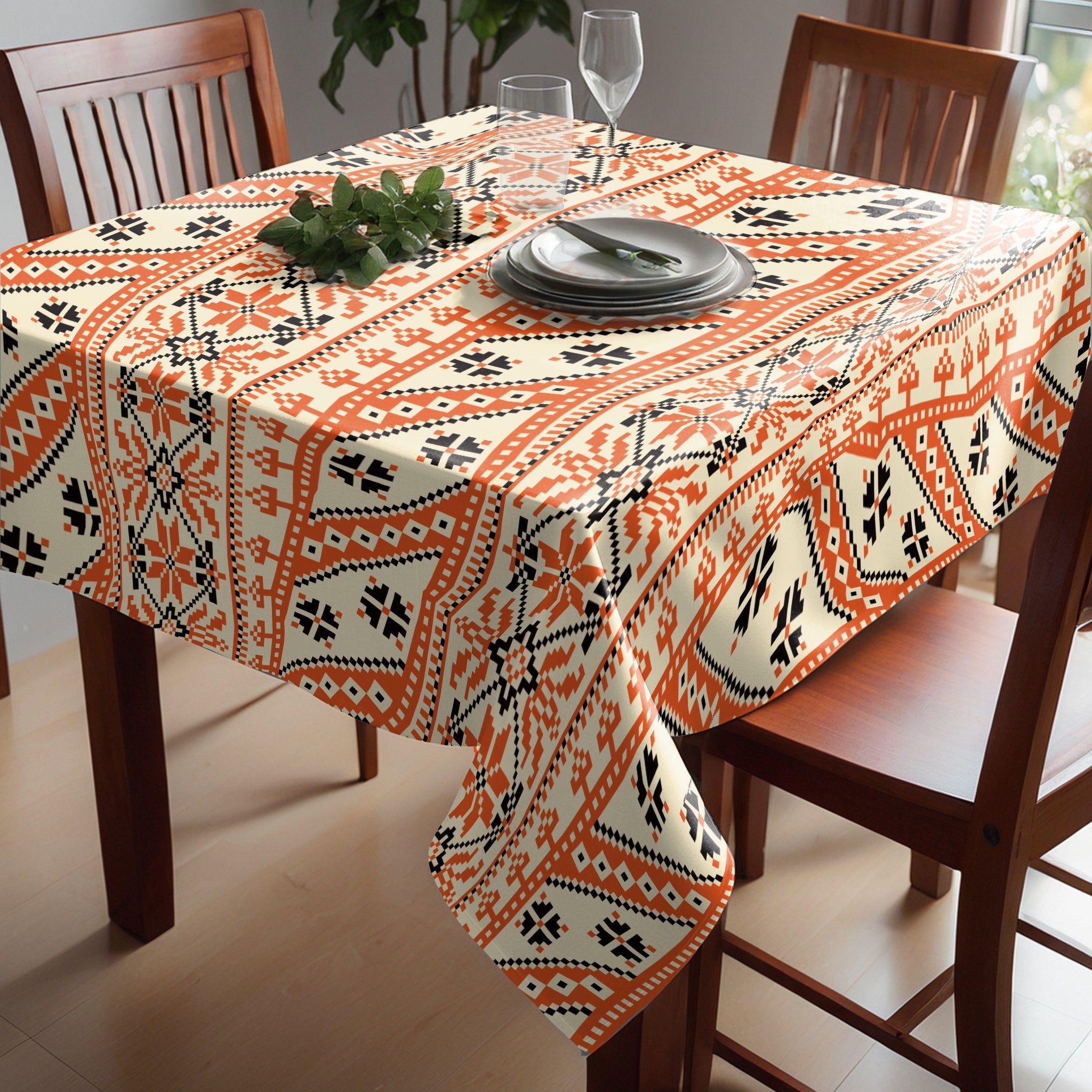 Pretty Peach Square Tablecloth | LEROY MERLIN South Africa