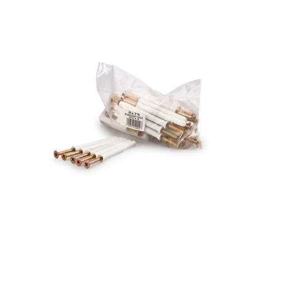 Masonry Nails, 8mm x 75mm, 50 Pieces (3 pack) BY WOODLY
