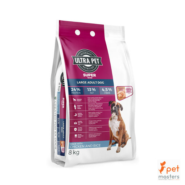 Ultra Dog Superwoof Large Adult / 8kg / Chicken & Rice | LEROY MERLIN ...