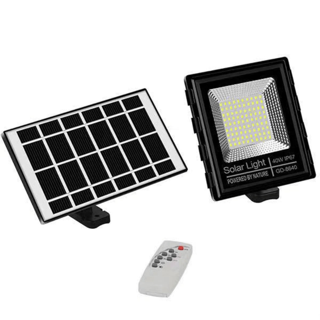 40W Rechargeable Solar Garden Wall Light | Leroy Merlin South Africa