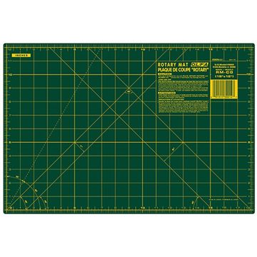 OLFA GREEN CUTTING MAT 12"X18" 305 x 458mm