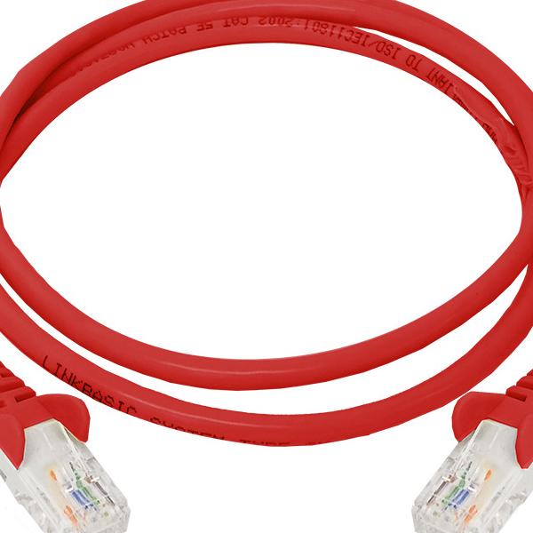 Linkbasic 1 Meter Utp Cat5E Flylead Red | Leroy Merlin South Africa