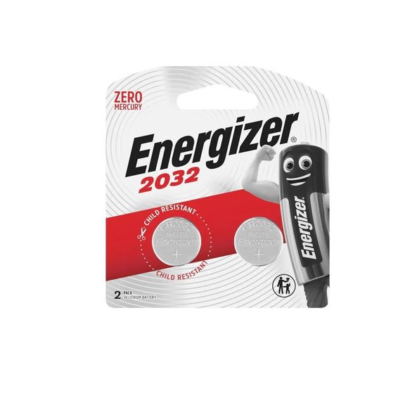 Energizer Lithium Coin Batteries, 2032, 2 Pieces (3 pack) BY WOODLY