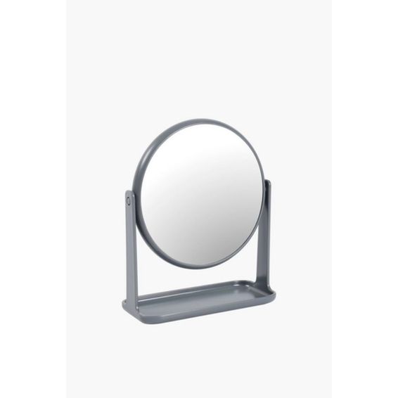 PLASTIC SWIVEL MIRROR ON STAND Adjustable & Stylish Grooming Mirror ...