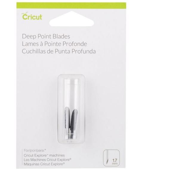 Cricut Explore + Maker Deep-Point Replacement Blades 2-Pack | Leroy ...