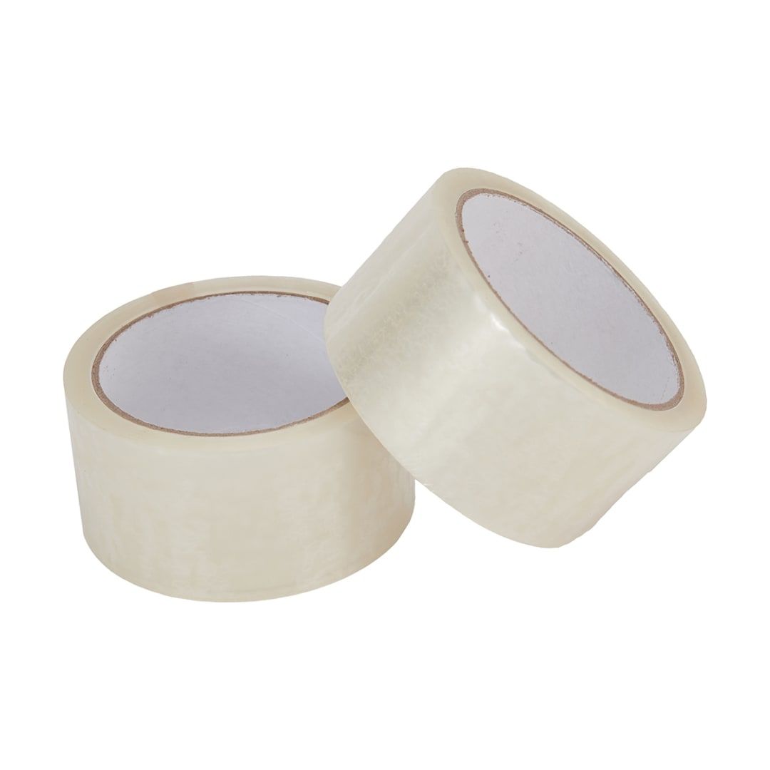 Stat clear bopp tape 100M 2 Pk | LEROY MERLIN South Africa