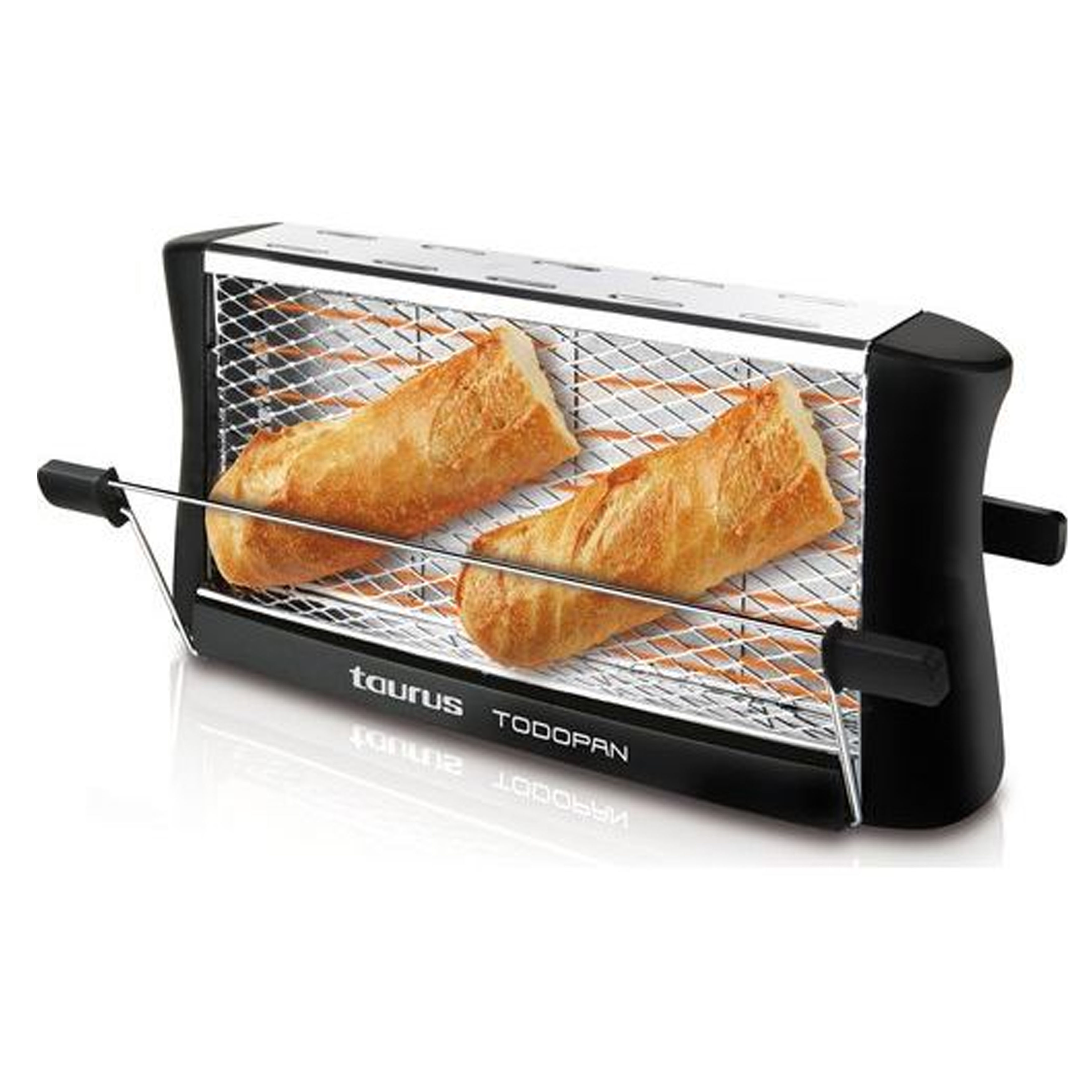 Taurus Toaster 2 Slice Stainless Steel Black"Todopan" | LEROY MERLIN ...