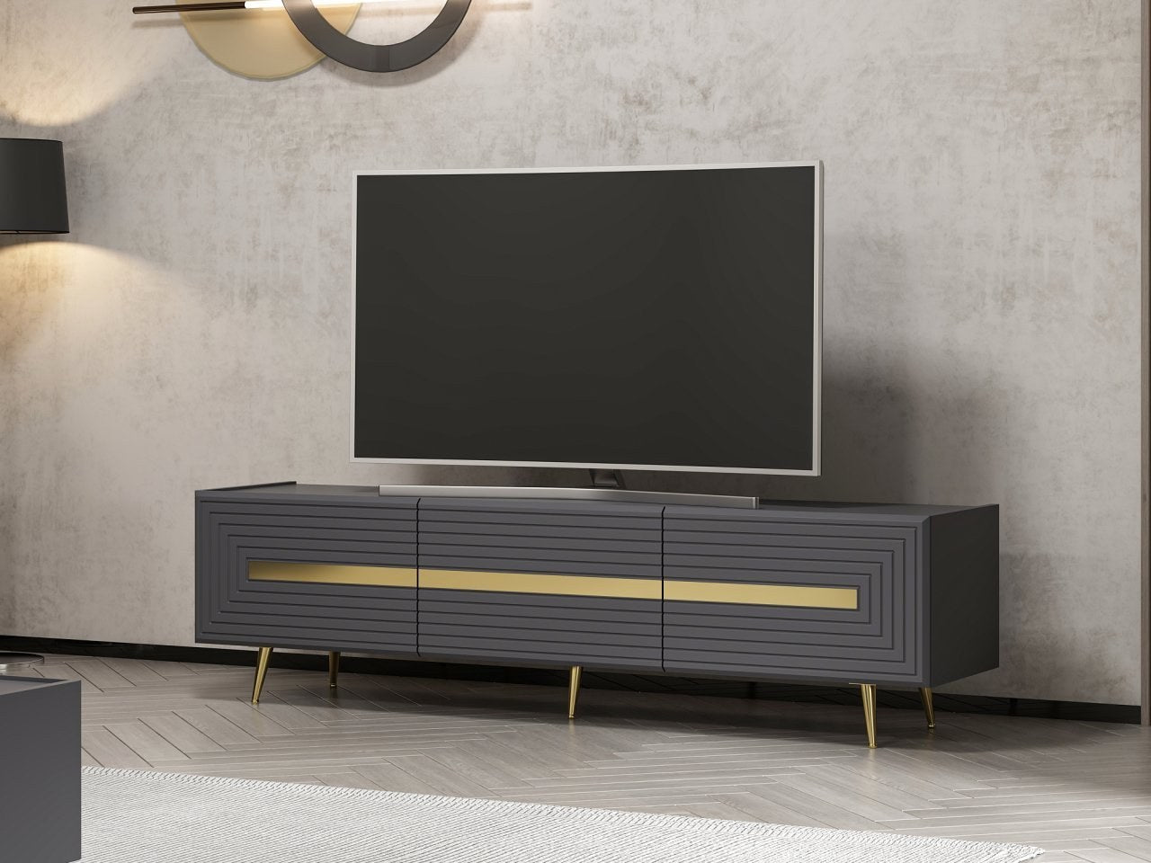 TV Unit Jose - Anthracite | Leroy Merlin South Africa