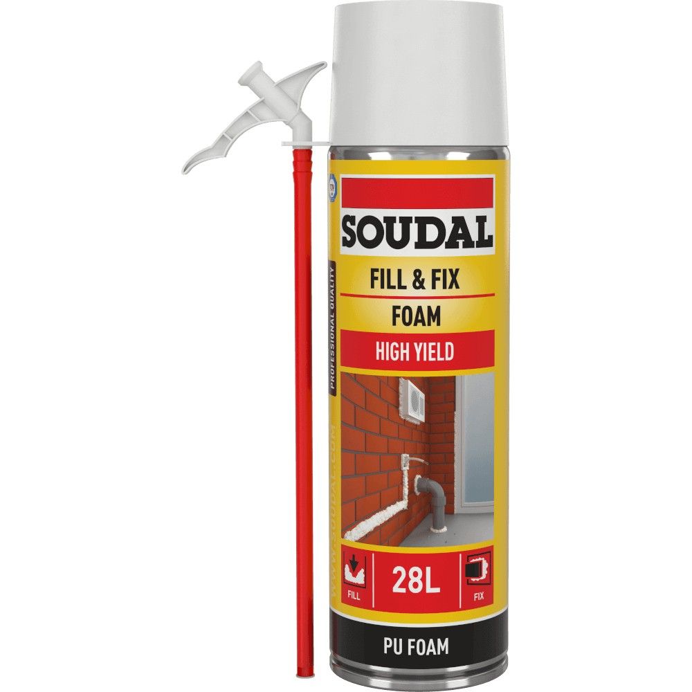 Soudal Fill & Fix Foam 500ml | Leroy Merlin South Africa Soudal Fill & Fix Foam 500ml | Leroy Merlin South Africa